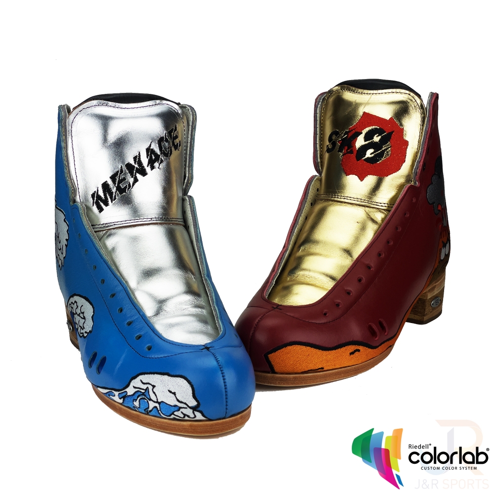 Riedell 3200 ColorLab Boots from Riedell Skates distributed by J & R ...