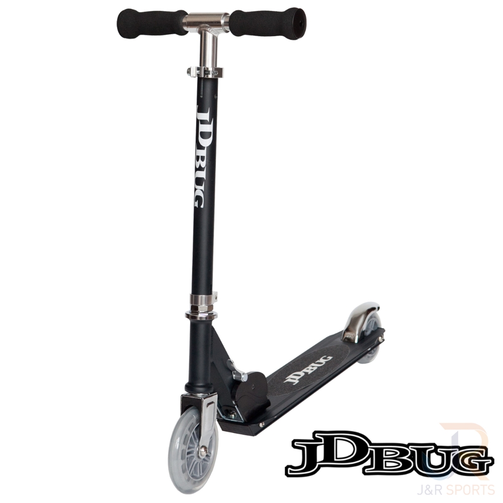 Jr Street Scooter Matt Black from JD Bug Scooter distributed by J & R ...