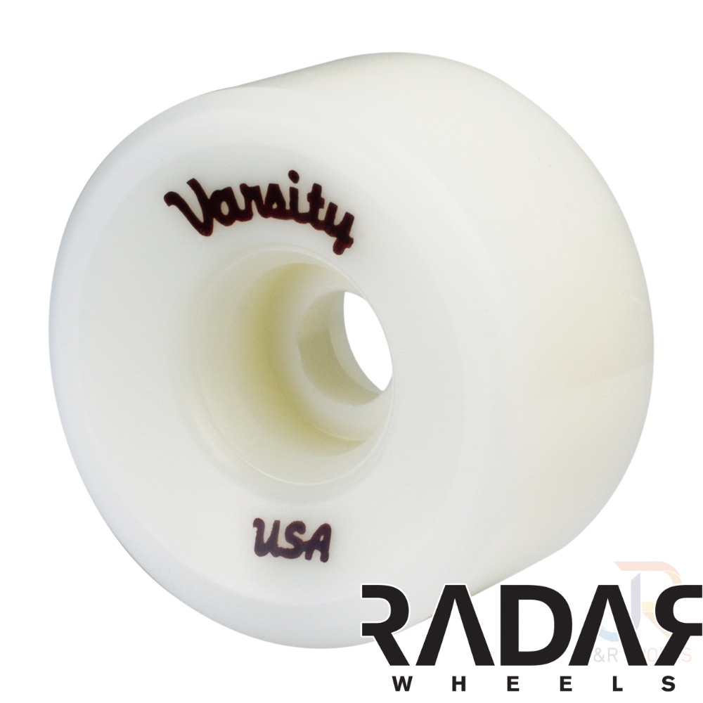 Radar Varsity 62mm 98A White Wheels from Radar Wheels distributed by J ...